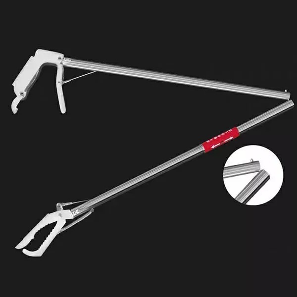 120CM Snake Grabber Catcher Eel Tongs Clamps Wide Jaw Snake Control ...