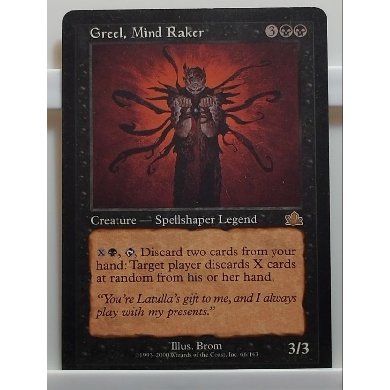 Greel, Mind Raker (Magic the gathering) | Shopee Philippines