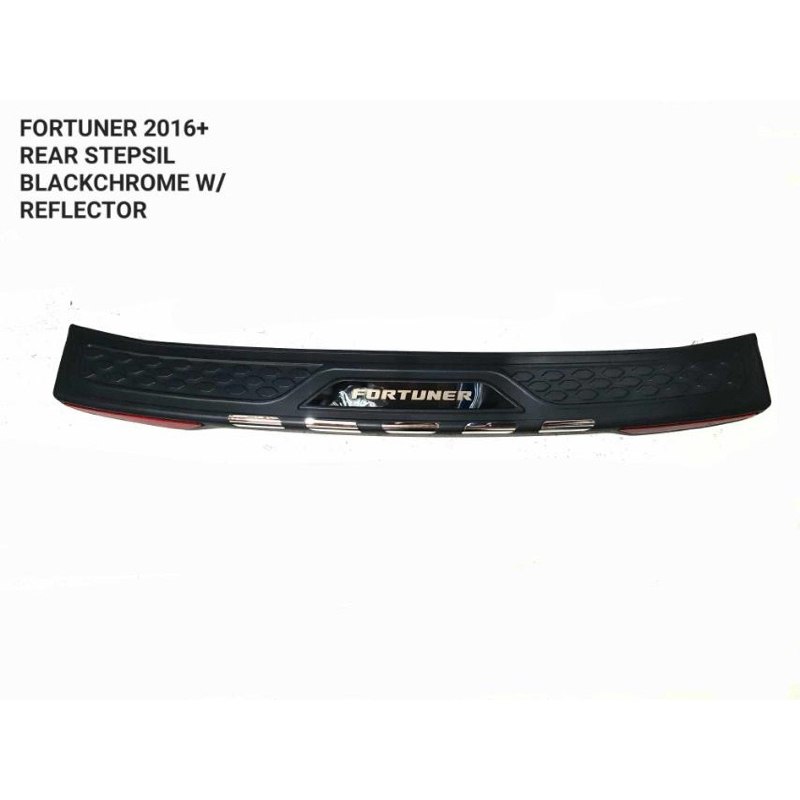 Toyota Fortuner 2016-2023 Rear Stepsill Back Stepsill with Reflector ...
