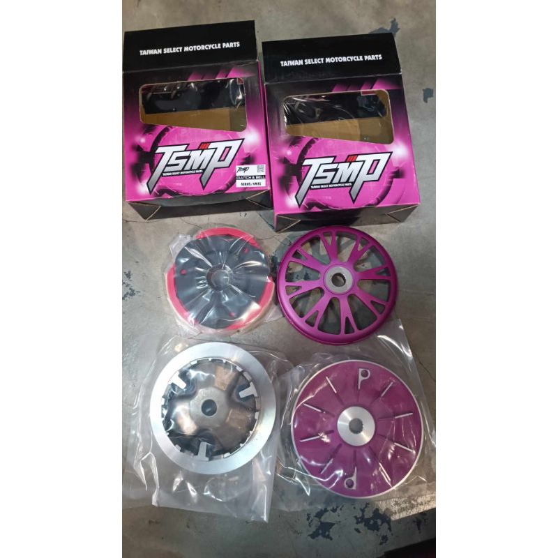 TSMP Aerox Nmax v1 v2 RACING PULLEY SET, CLUTCH SET, BELL | Shopee ...