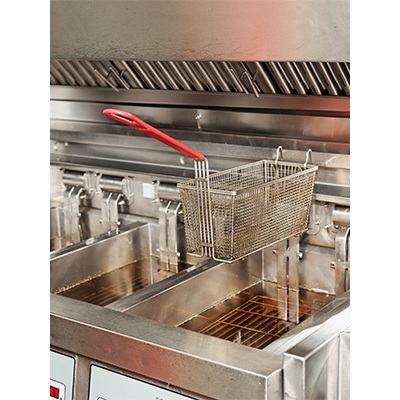 Fry Basket Split-Vat Red Handle | Shopee Philippines