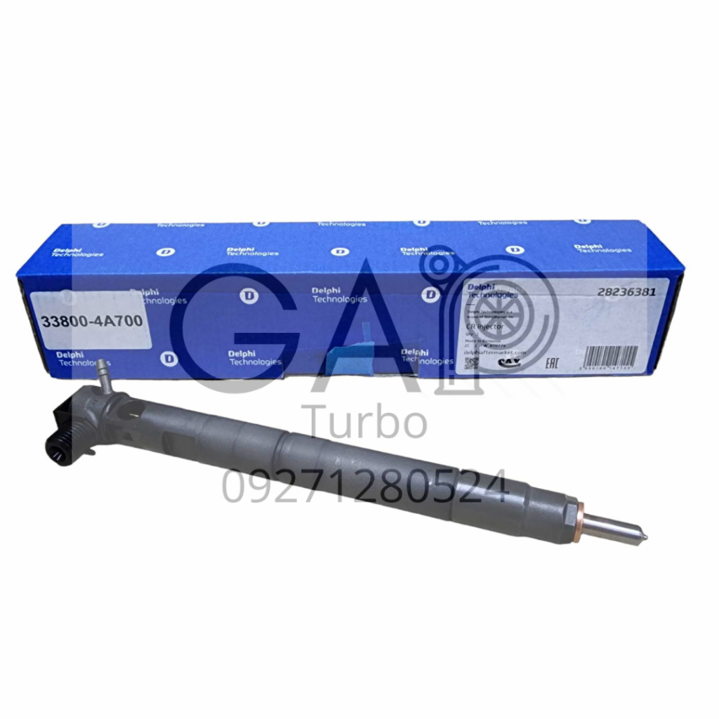 28236381 33800-4A700 Delphi Diesel Fuel Injector Hyundai Grand Starex ...