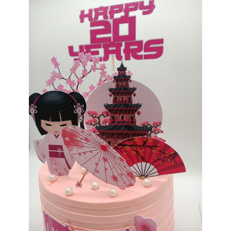 Japanese Theme Cake Toppers | Shopee Philippines