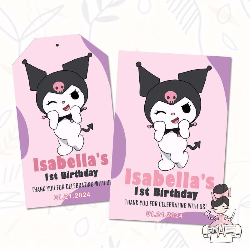 Kuromi Souvenir Tag/Sticker | Shopee Philippines