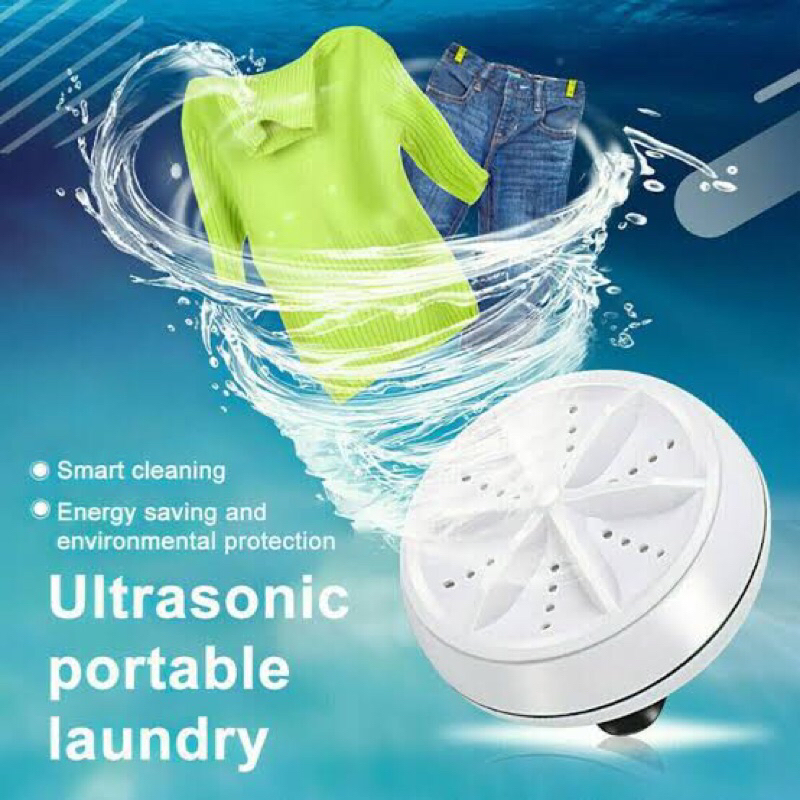 Mini Turbine Wash Portable Washing Machine | Shopee Philippines