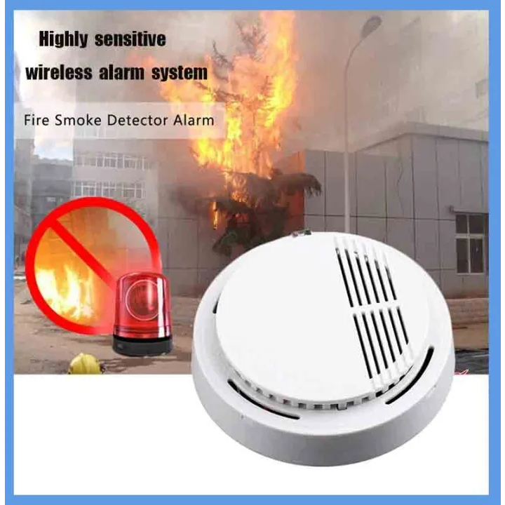 Smoke Alarm Allround Smoke Fire Detector Home Hotel Apartment Commercia ...