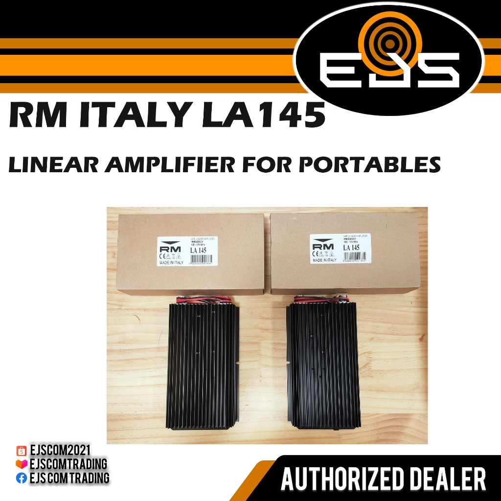 RM ITALY VHF HT Linear Amplifiers LA-145 | Shopee Philippines