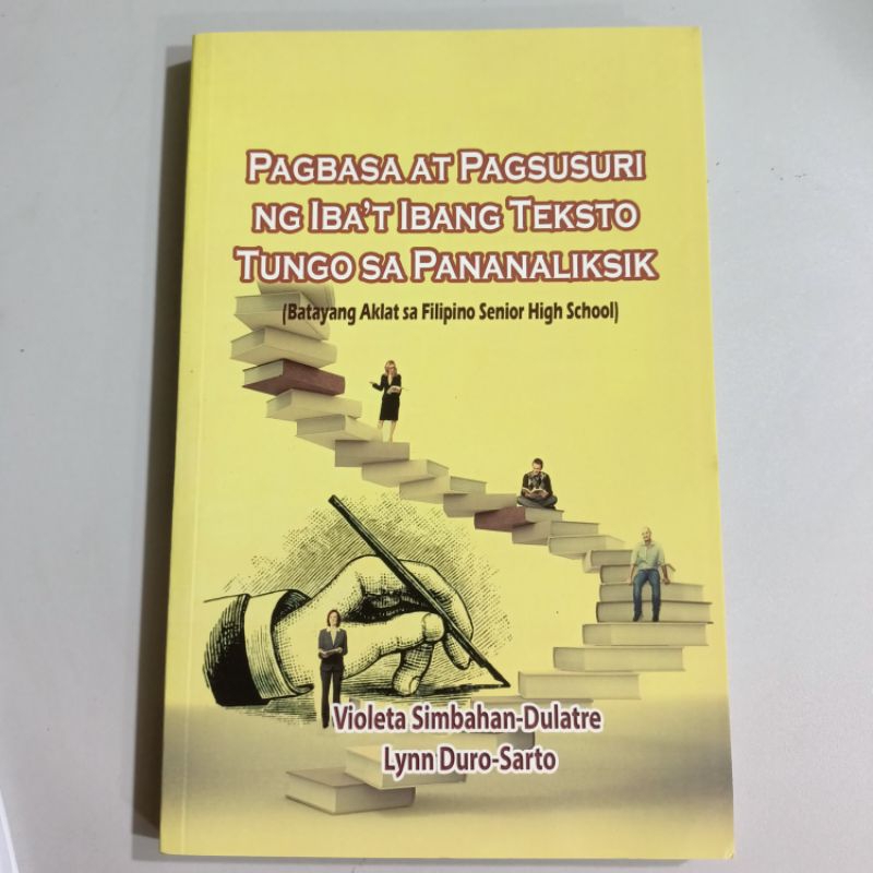 Pagbasa at Pagsusuri ng Iba't iBang Teksto Tungo sa Pananaliksik By ...