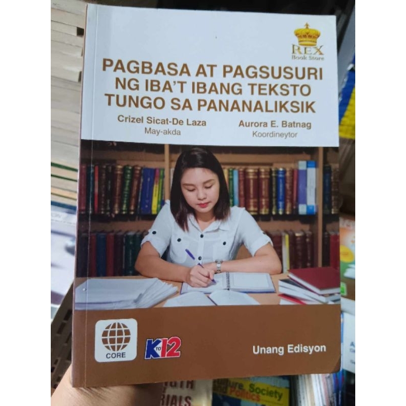 PAGBASA AT PAGSUSURI NG IBA'T IBANG TEKSTO TUNGO SA PANANALIKSIK 1st ...