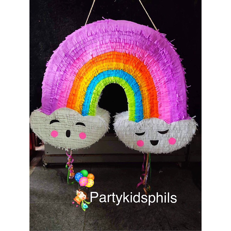Rainbow Pinata - 10 inch 100% HANDMADE - read description before ...