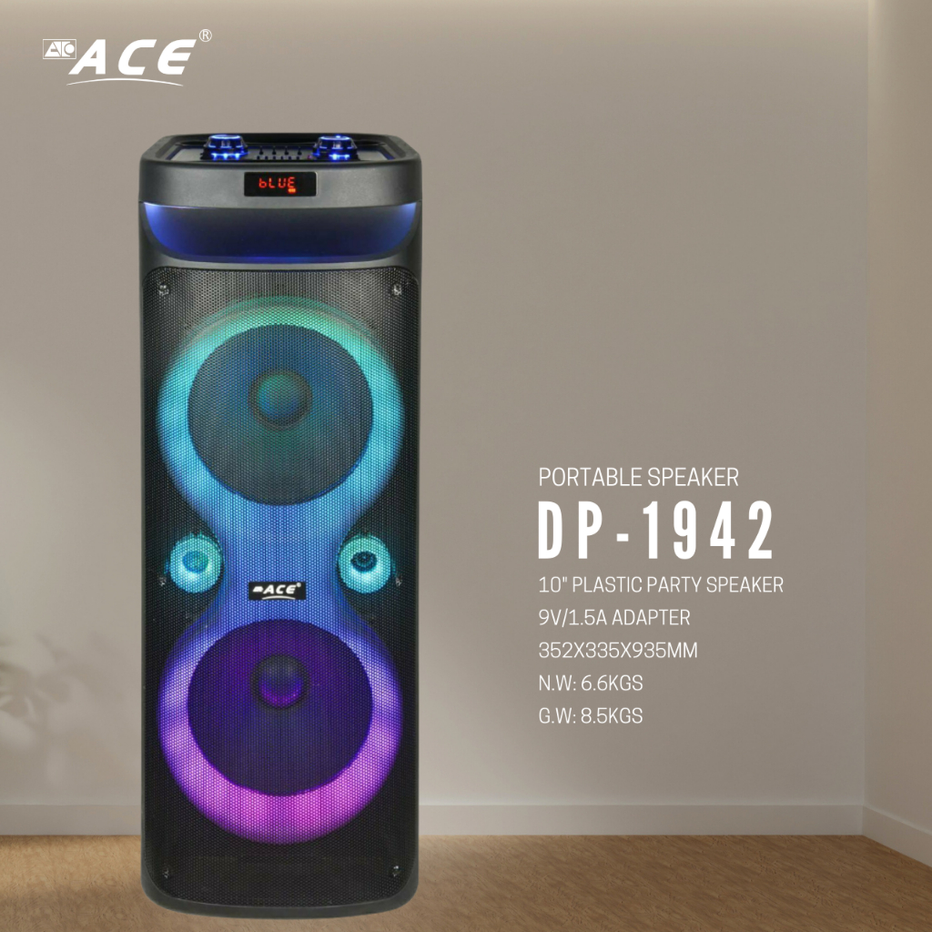 ACE DP-1942 Portable Bluetooth Speaker | Shopee Philippines
