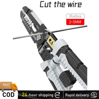 Multipurpose electrician pliers wire stripper cable cutting hand tools ...
