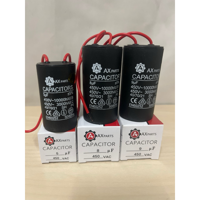 AX PARTS 450V MOTOR RUN CAPACITOR | Shopee Philippines