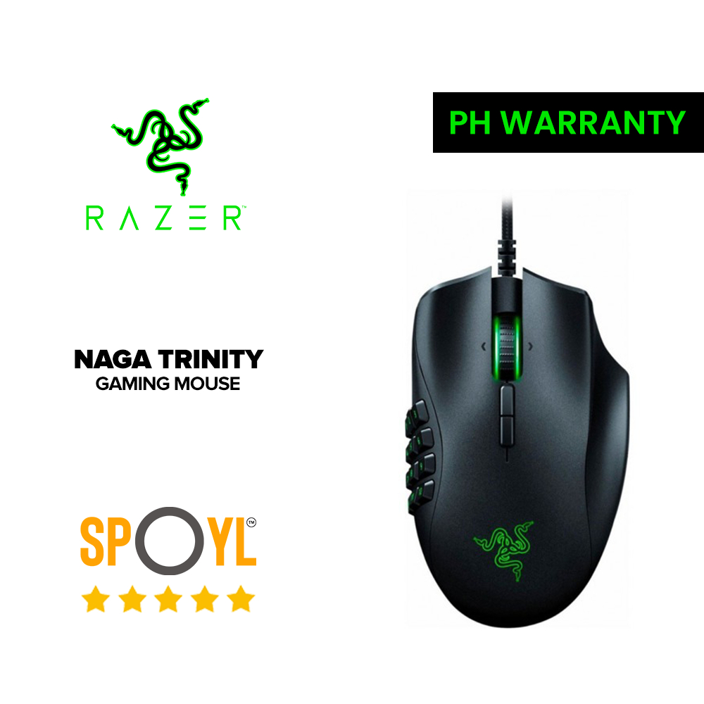 Razer Naga Trinity gaming mouse - Spoyl Store | Shopee Philippines