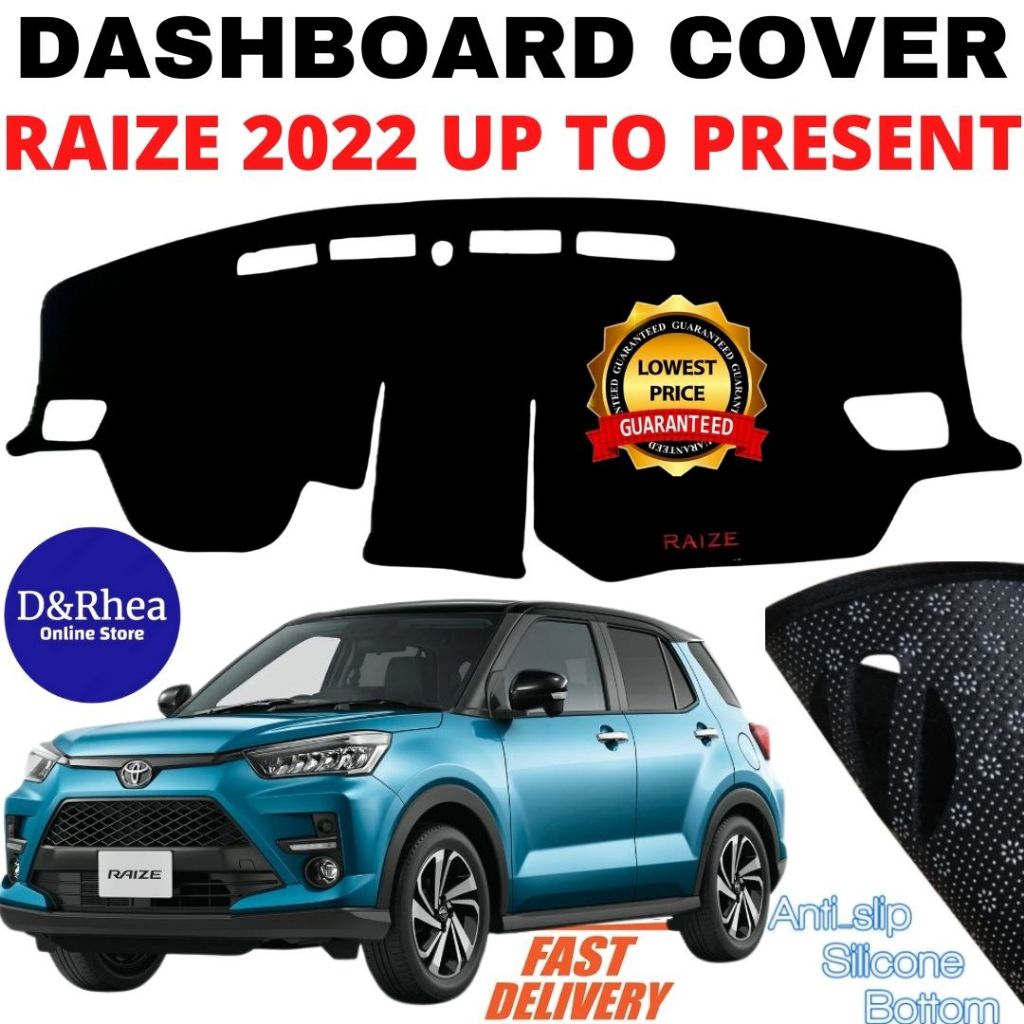 Dashboard Cover TOYOTA RAIZE 2022 UP TO PRESENT Insulated Dashboard ...
