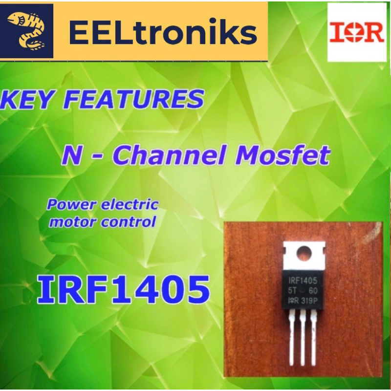 TRANSISTOR IRF1405 N-CHANNEL MOSFET ORIGINAL | Shopee Philippines