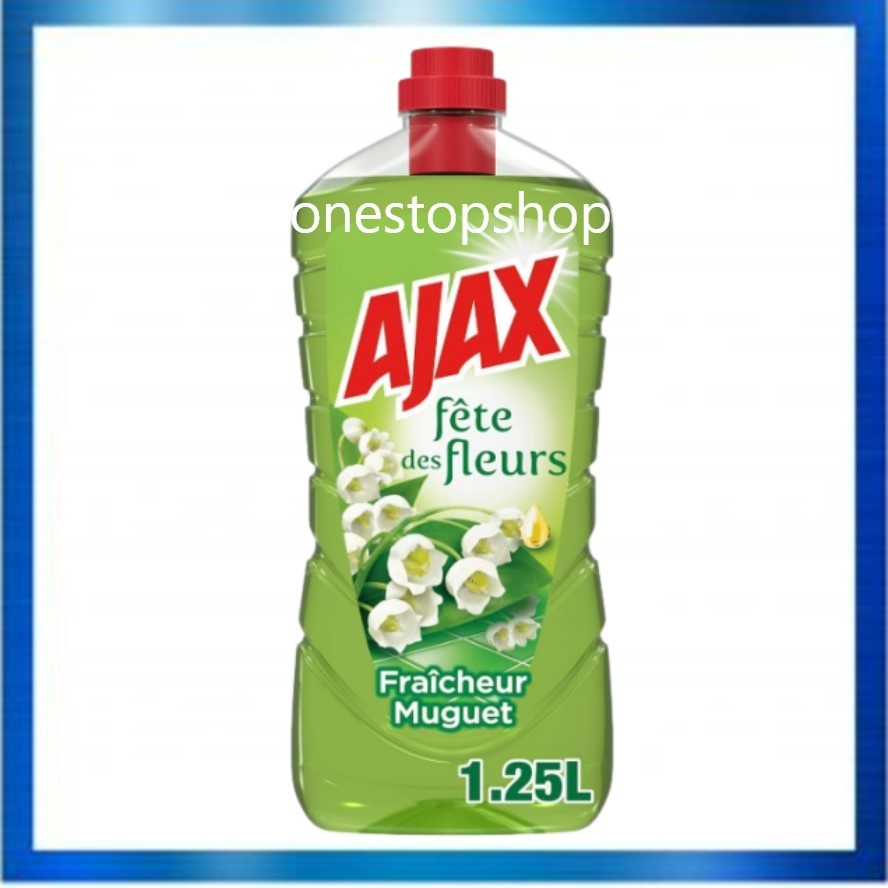 Ajax Spring Flowers Liquid Cleaner with Essential Oils 1.25L | Shopee ...
