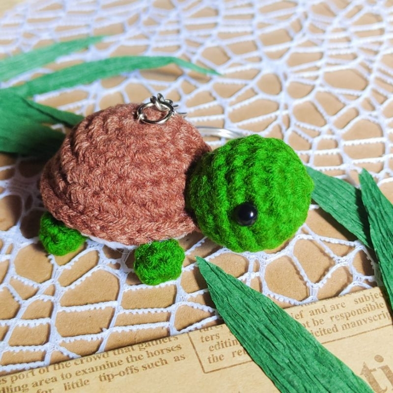 BABY TURTLE AMIGURUMI CROCHET KEYCHAINS | Shopee Philippines