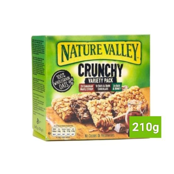 Nature Valley Crunchy Variety Pack Cereal Bars 210g | Shopee Philippines