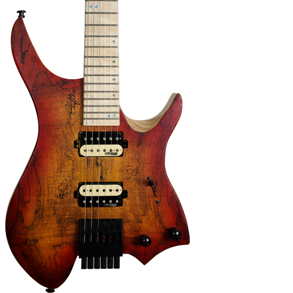 Clifton Headless electric guitar ASH body | Shopee Philippines