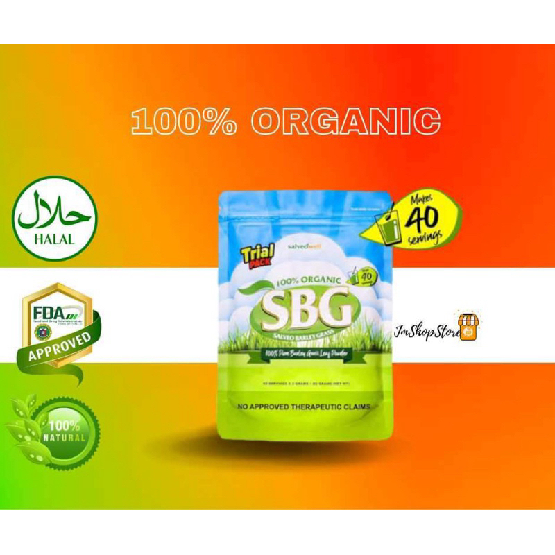 100% ORGANIC SBG (Pure Barley Grass Leaf Powder) | Shopee Philippines