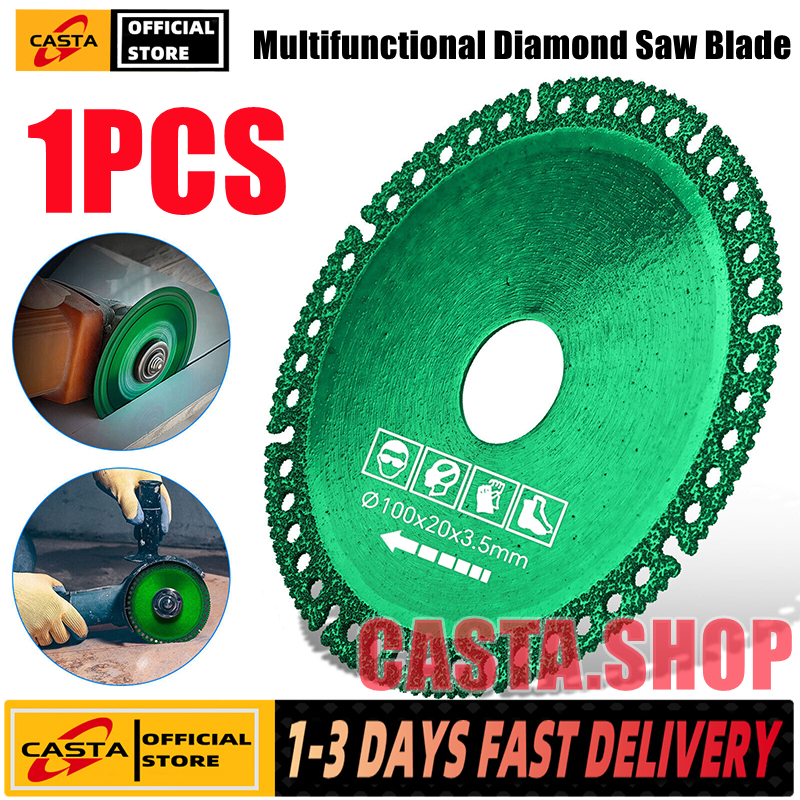 1PCS 6 in 1 Diamond Cutting Disc Multi-function Tile Rock Slab Marble ...