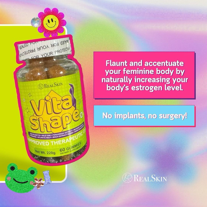 VITA SHAPE by REALSKIN (60gummies) | Shopee Philippines