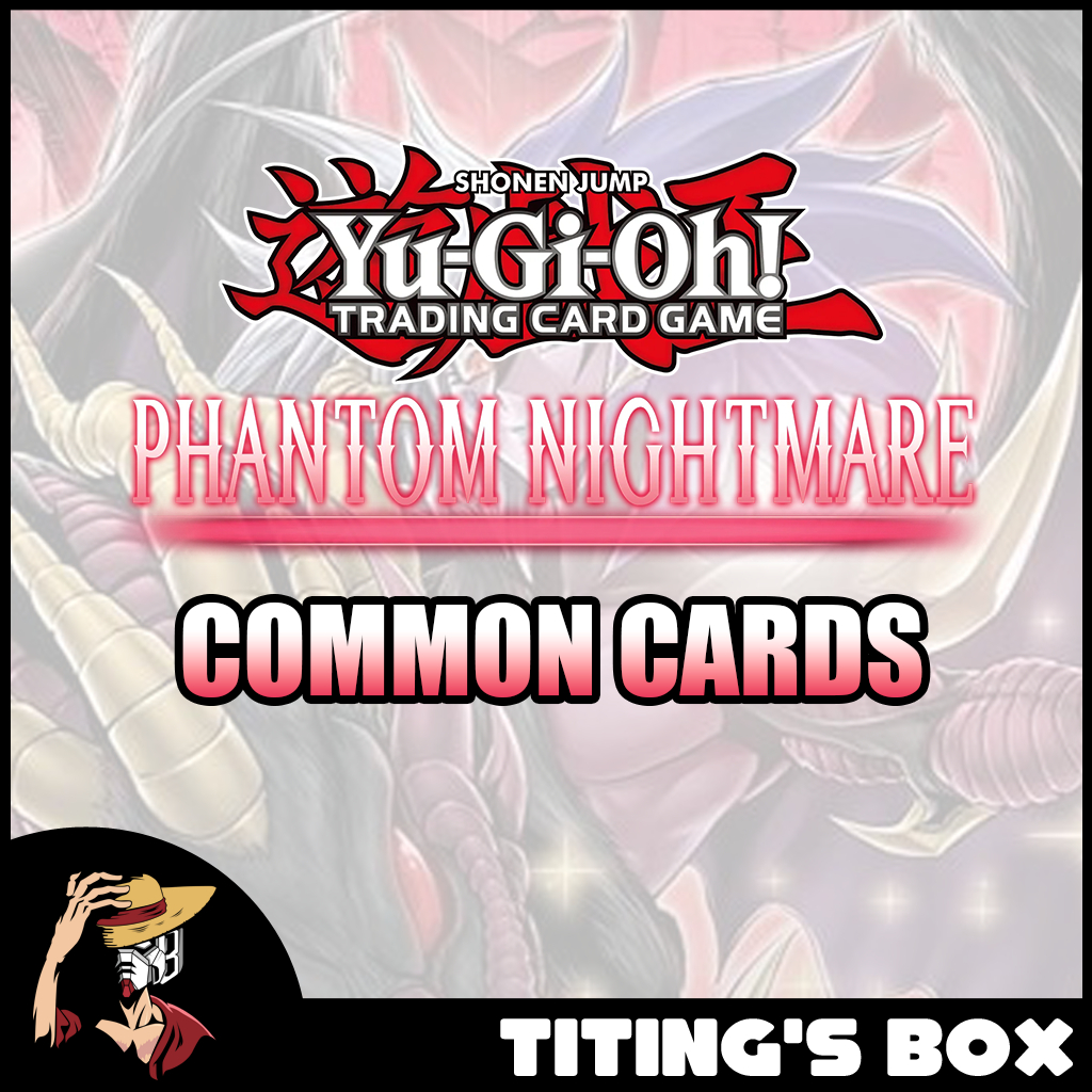 [JP] Yu-Gi-Oh! OCG Phantom Nightmare [PHNI] Common/Normal Cards Yugioh Japanese Version | Shopee ...