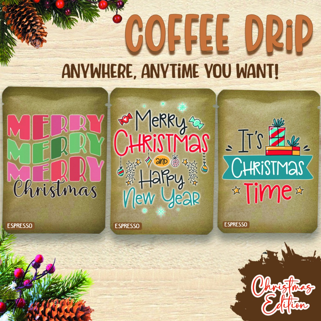 Premium Drip Coffee Christmas Edition | Shopee Philippines