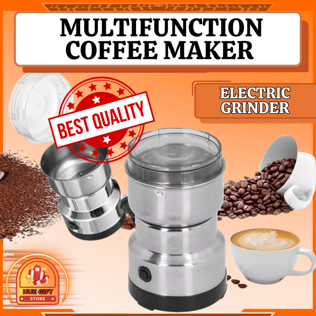 Stainless Steel Intelligent Electric Coffee Beans Nuts Grinder ...