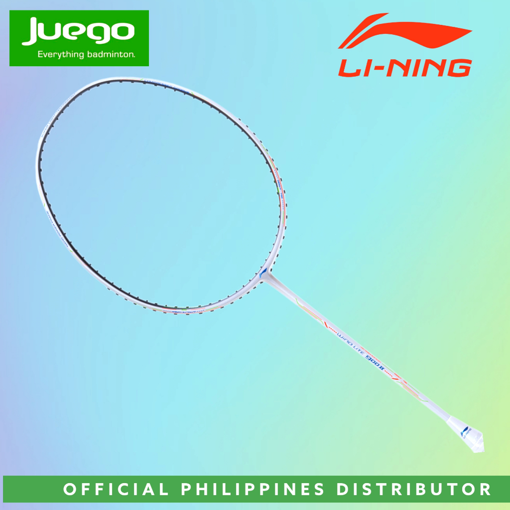 Li-Ning Badminton AYPS 147 1 WIND LITE 900 II Badminton Racquets White ...