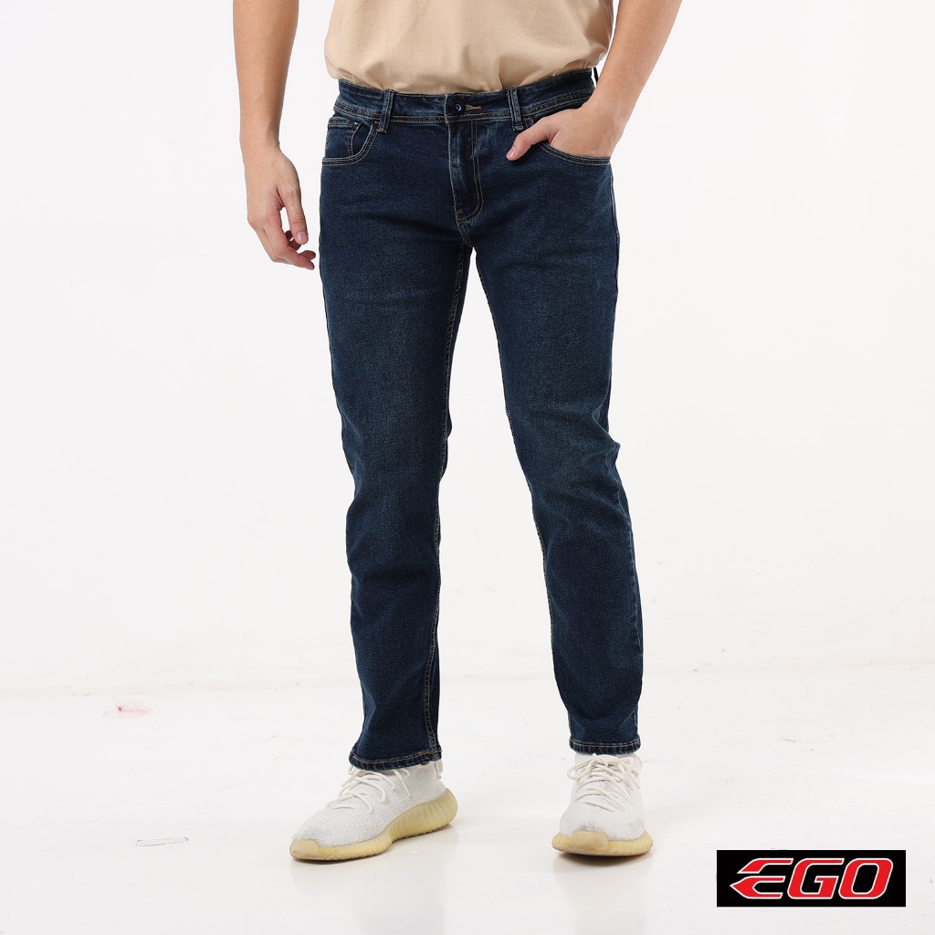 Ego Denim Long Pants Slim Tapered Fit Stretch ESB10-0238 | Shopee ...