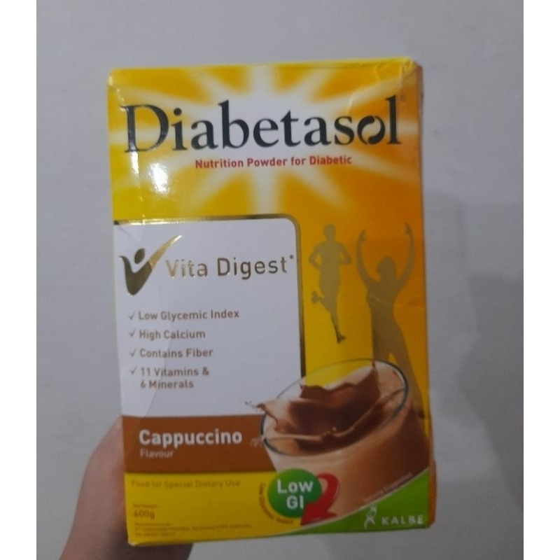 DIABETASOL 600g, Vanilla, Chocolate and Capuccino | Shopee Philippines