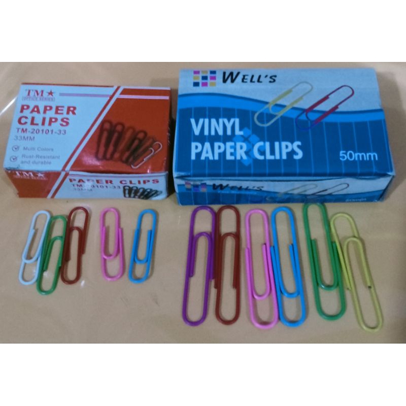 Paper Clips 33mm, 50mm (Random Brands) | Shopee Philippines