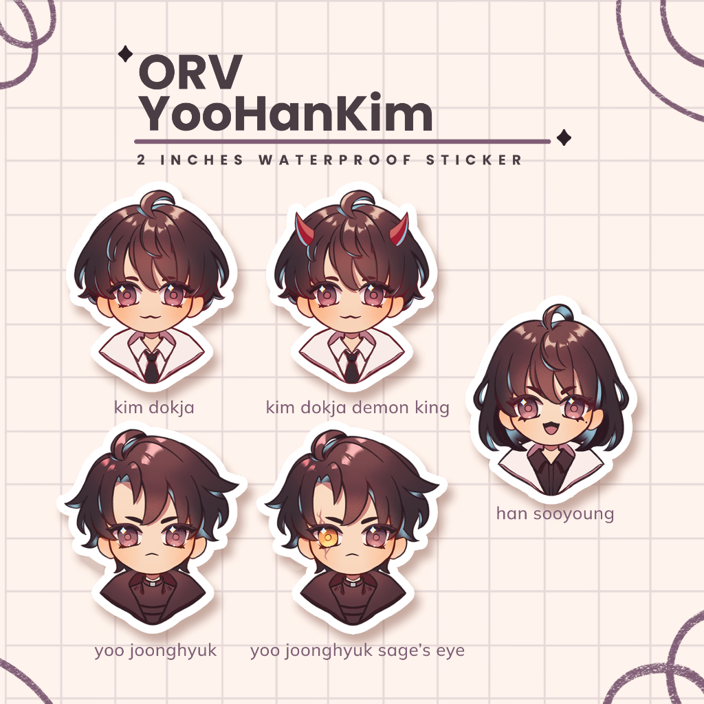 Omniscient Reader YooHanKim | ORV Fanart | Matte Waterproof Laptop ...