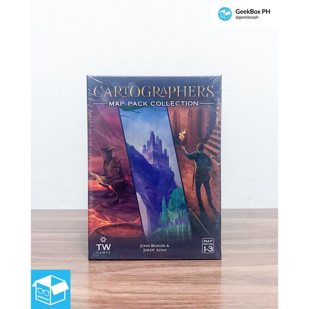 Cartographers Map Pack Collection Expansion | Shopee Philippines