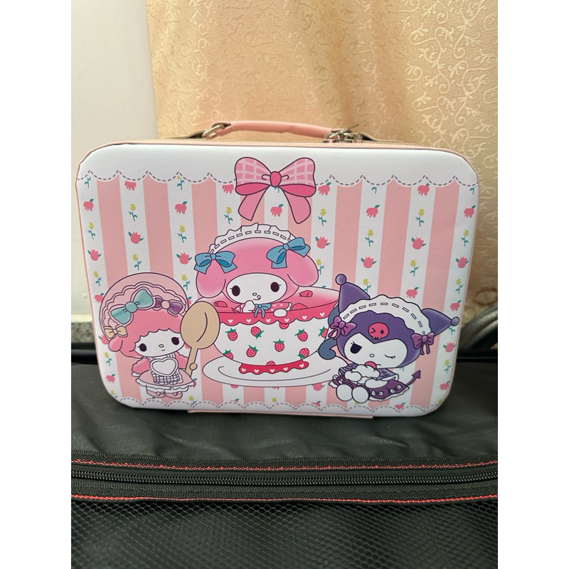Sanrio KAWAII Kuromi My Melody Makeup COSMETIC Case Cute Hello Kitty ...