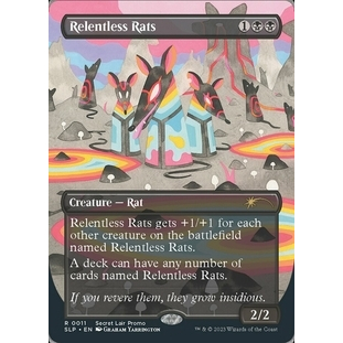 Relentless Rats (0011) - Secret Lair Showdown (SLP) | Shopee Philippines
