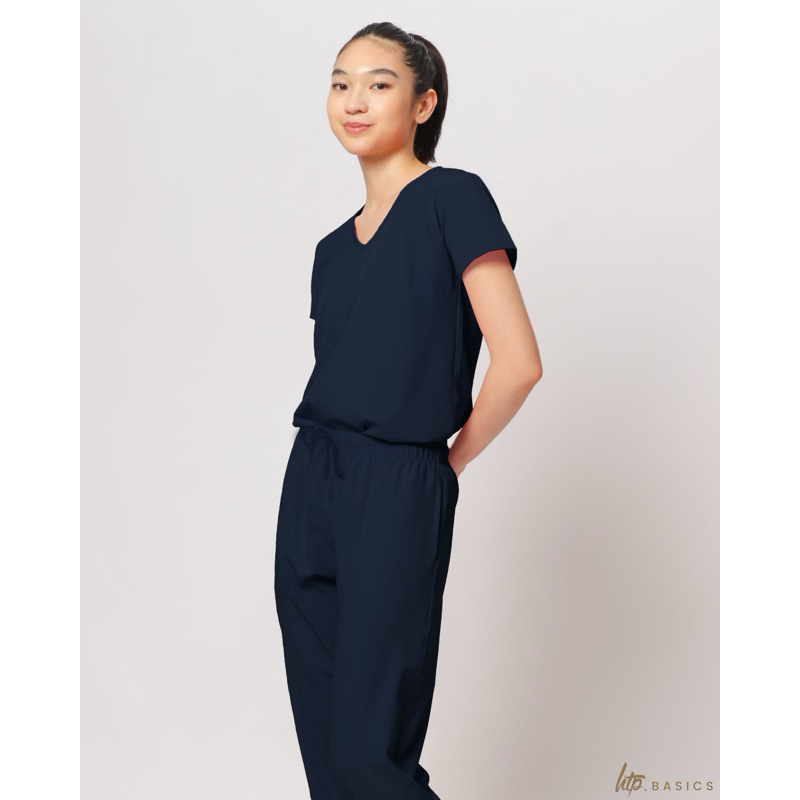 HTP Basics Women’s Unifit Scrub Suit/Scrubs for Nurse/Doctor Uniform ...