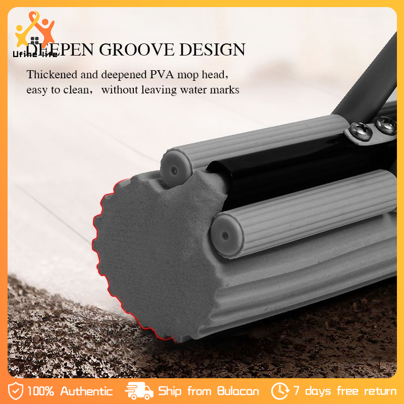 Magic mop Replacement sponge Water absorbent sponge PVA Foam Rubber Mop ...