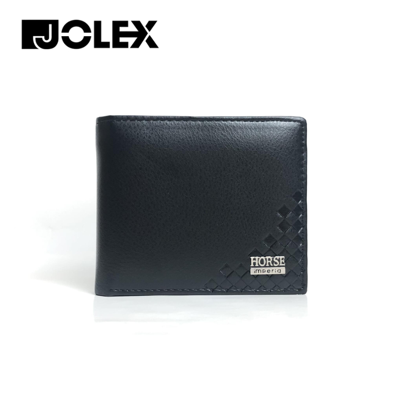 JOLEX Mens Wallet PU leather 2 folded with box new men's korean high ...