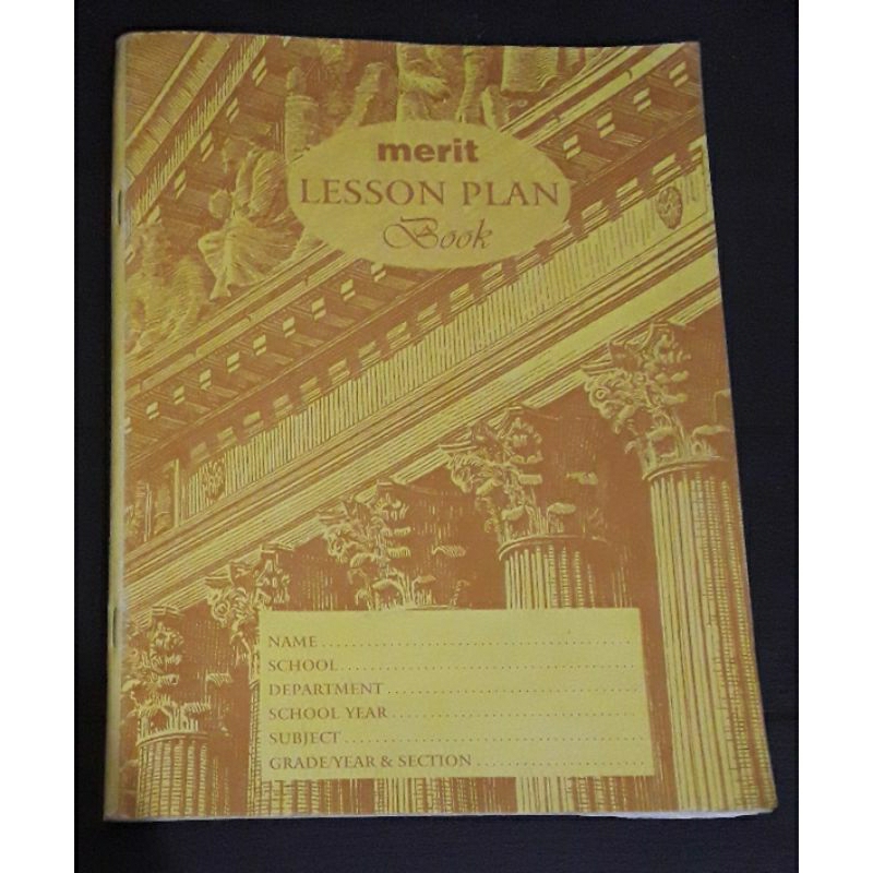 MERIT LESSON PLAN BOOK | Shopee Philippines