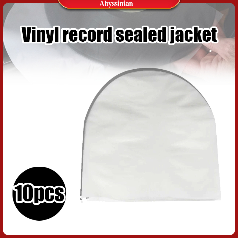 10PCS Plastic Vinyl Record Inner Sleeve Record Sleeve Inner Sleeve For ...