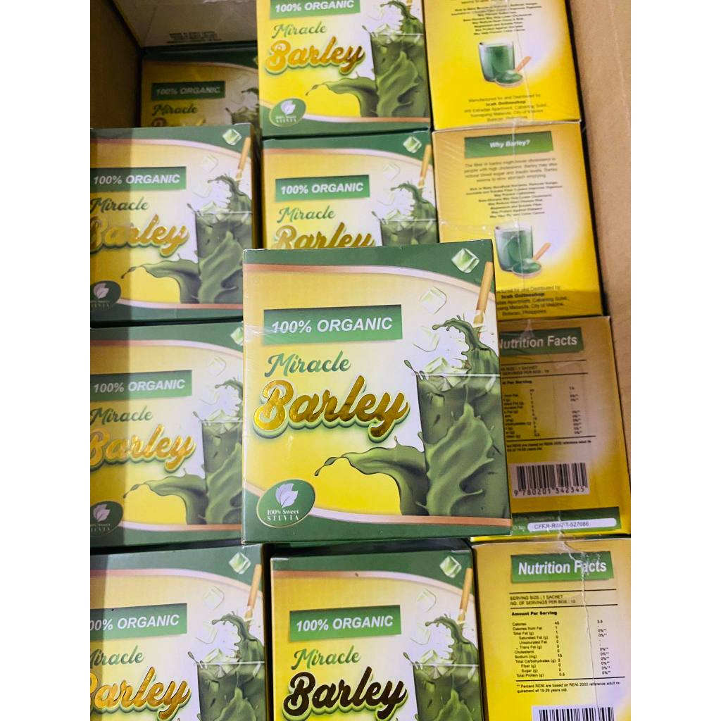 Miracle Barley Grass Powder with Stevia | Shopee Philippines