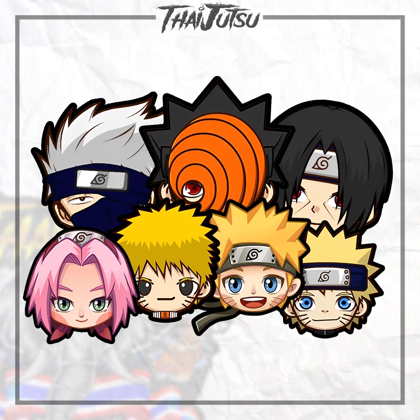 NARUTO | ANIME STICKER HEADS ( ANIME VINYL STICKER DECALS ) | Shopee ...