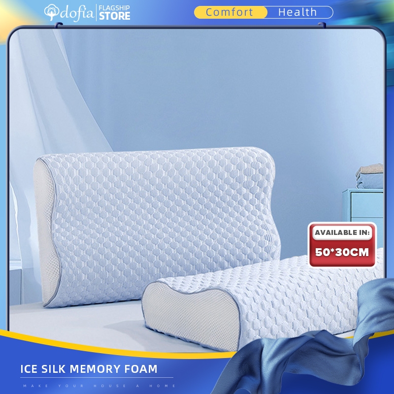 Dofia Upgraded Soft Memory Foam Slow Rebound Neck Pain Relief Cervical ...