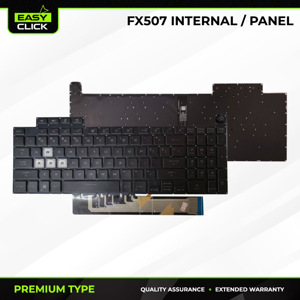Laptop Keyboard FX507 Compatible With Asus TUF Gaming A15 FA507RR ...