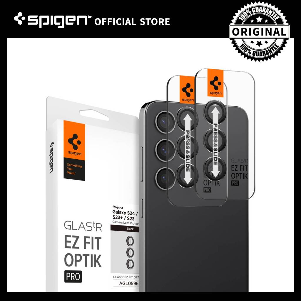 Spigen Galaxy S25/ S24 Glas.tR EZ Fit Optik Pro Lens (2 Pack) | Shopee ...