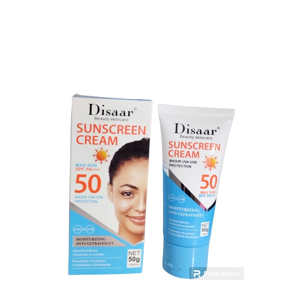 DS5295 Disaar Sunscreen Cream 50g with SPF PA+++50 Moisturizing Anti ...