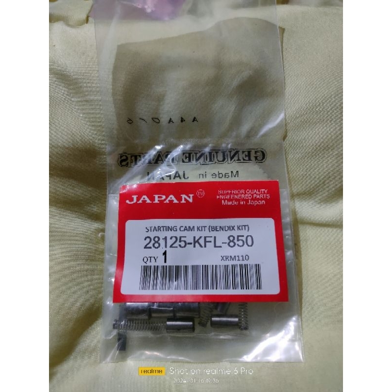 BENDIX REPAIR KIT for XRM110 JAPAN | Shopee Philippines